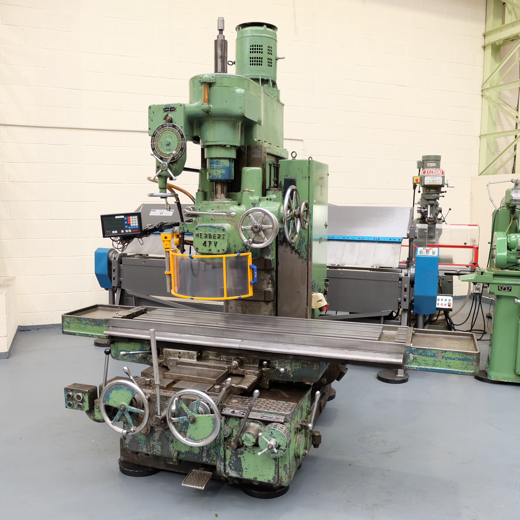 Herbert 47V Vertical Milling Machine