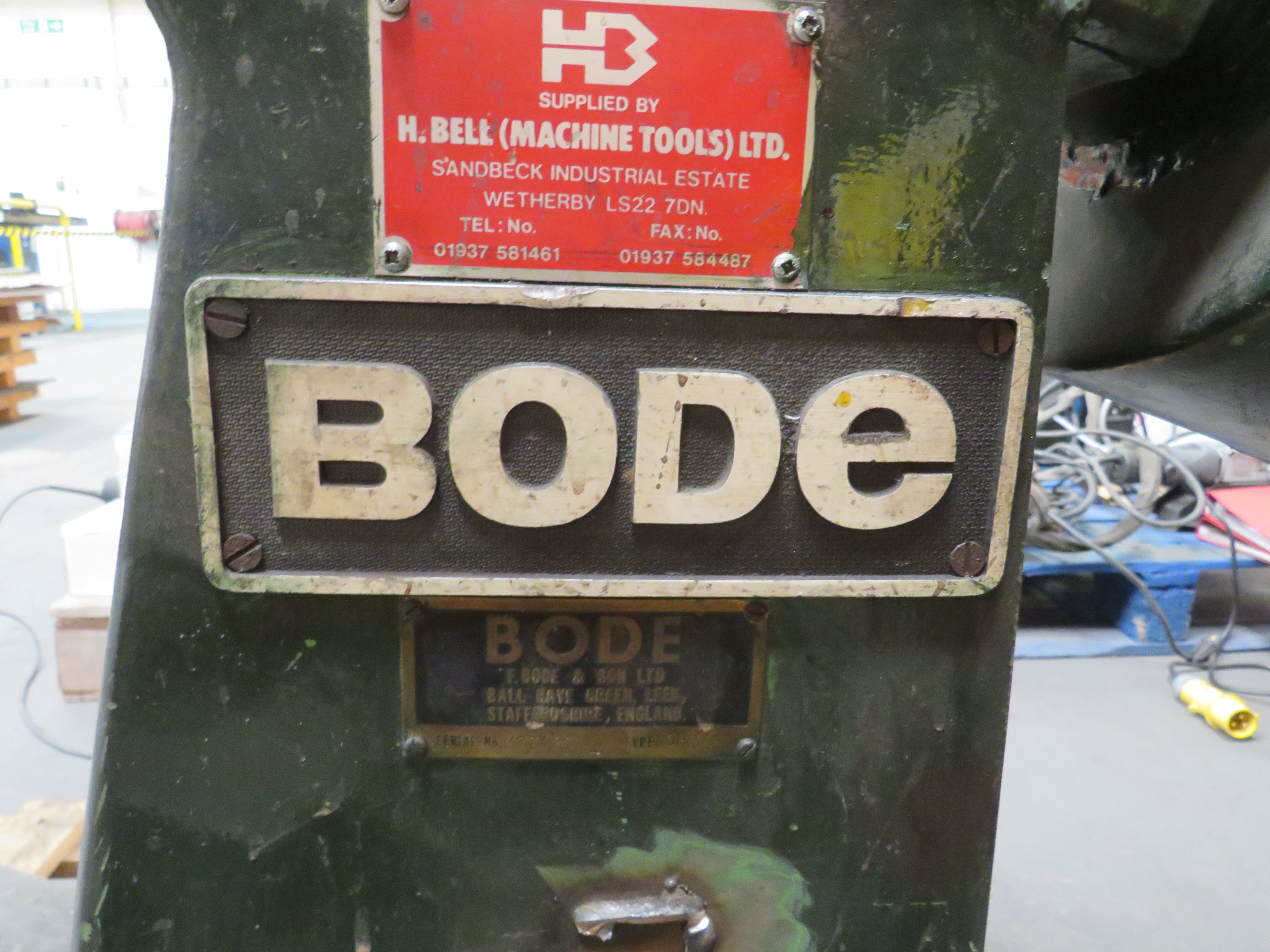 Bode 10 HH/A Welding Rotator