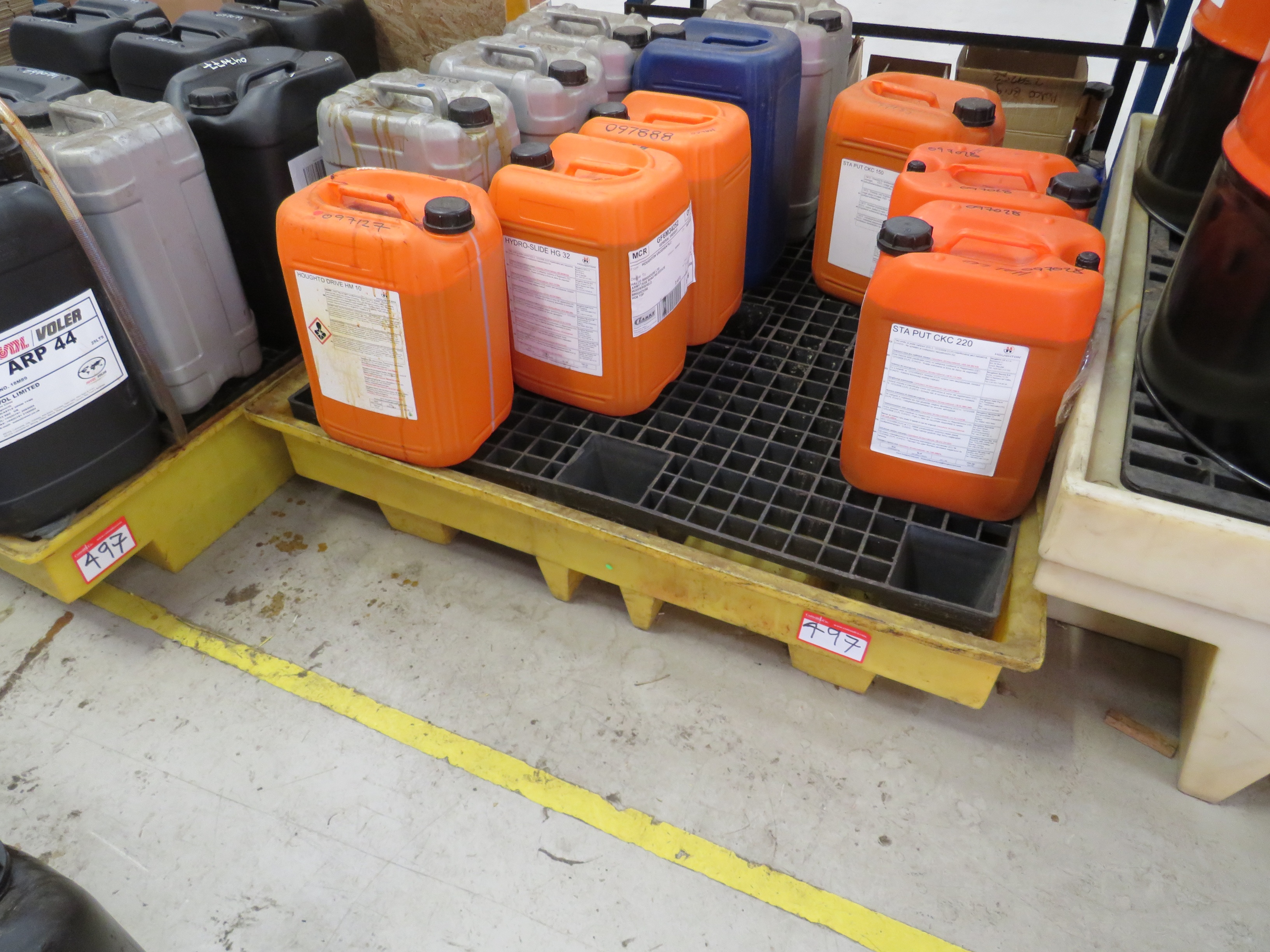 (2) Barrel Storage Tanks