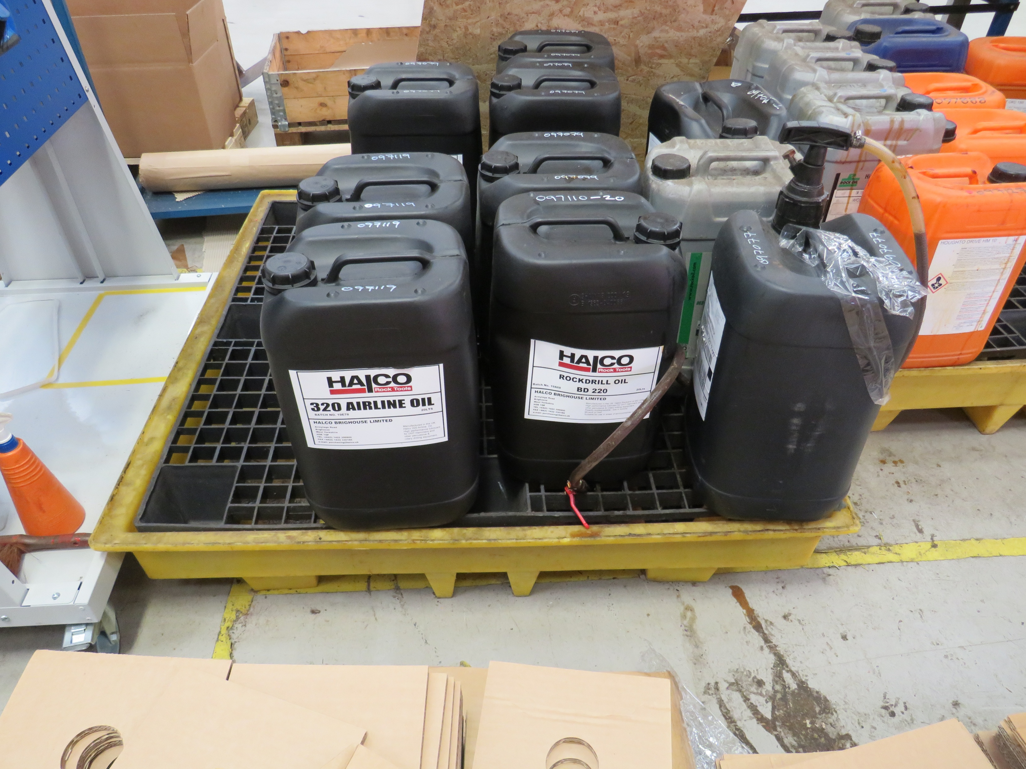 (2) Barrel Storage Tanks