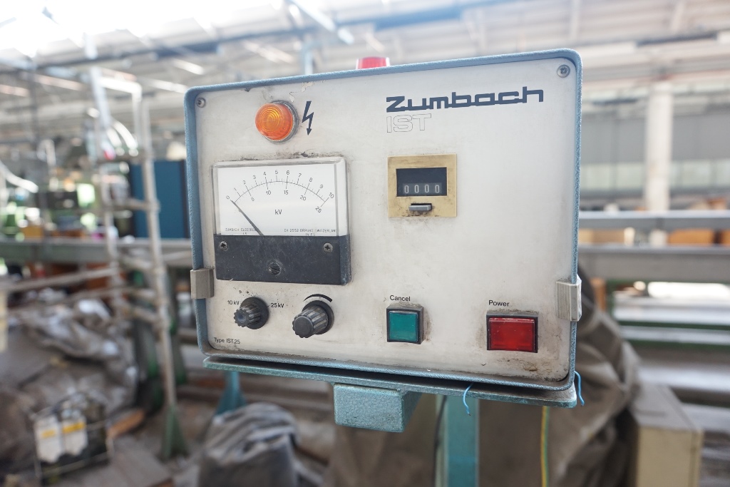 NOKIA MAILLEFER 60mm Extrusion Line #2 with NM Defileur KR630 630mm ...