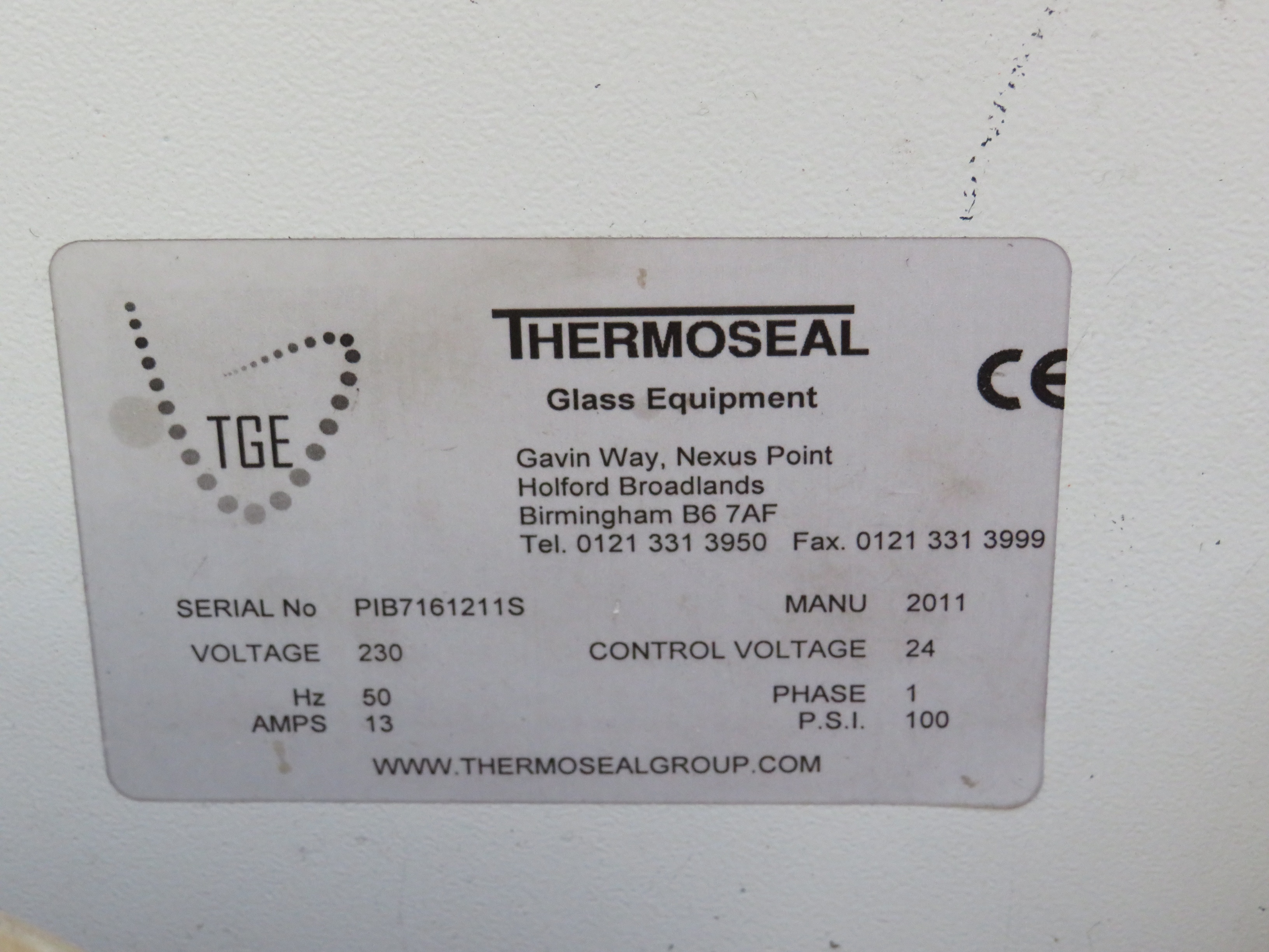 Thermoseal BK700 PIB BUTYL Machine