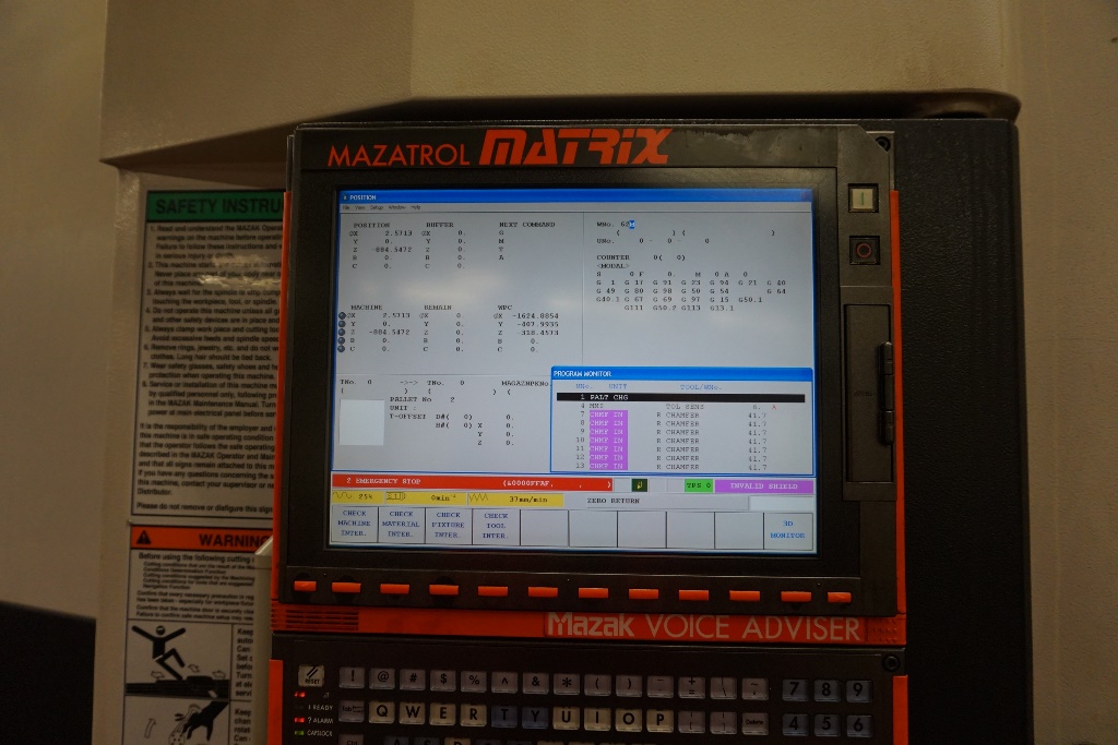Mazak E – Tower 5 Axis Multi-tasking Turning / Milling Machine
