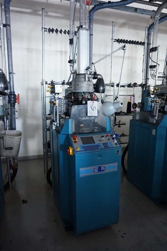 Lonati 900 Bravo 936 SER Hosiery Knitting Machine; 3 1/2" dia; 240 ...