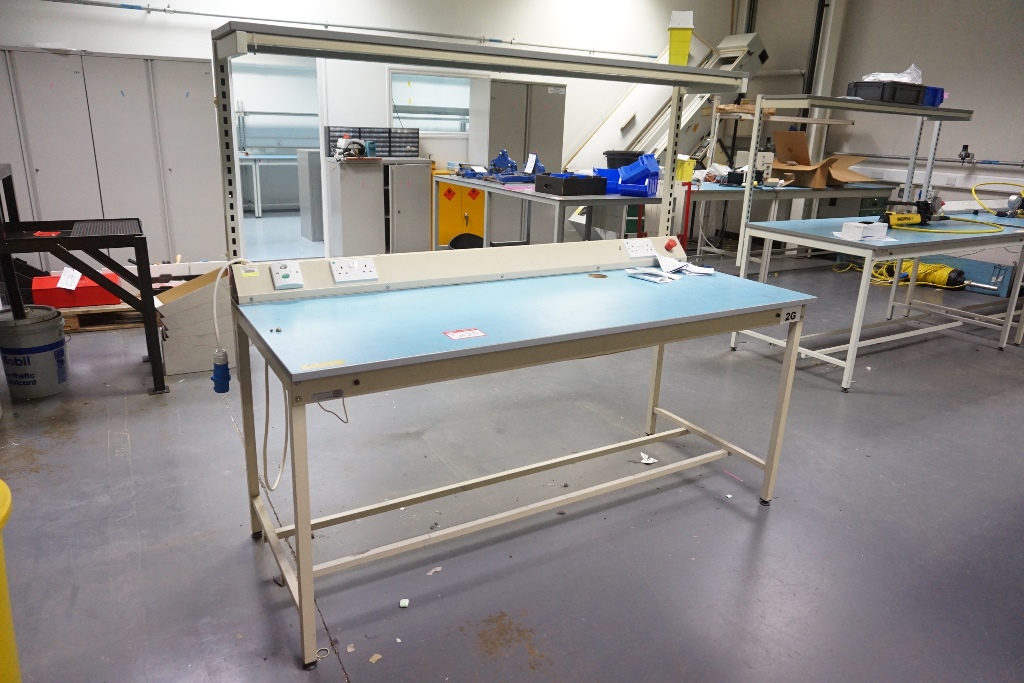 (2) Anti-static Work Benches