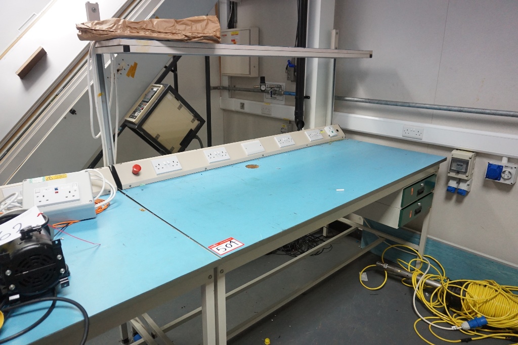 (2) Anti-static Work Benches