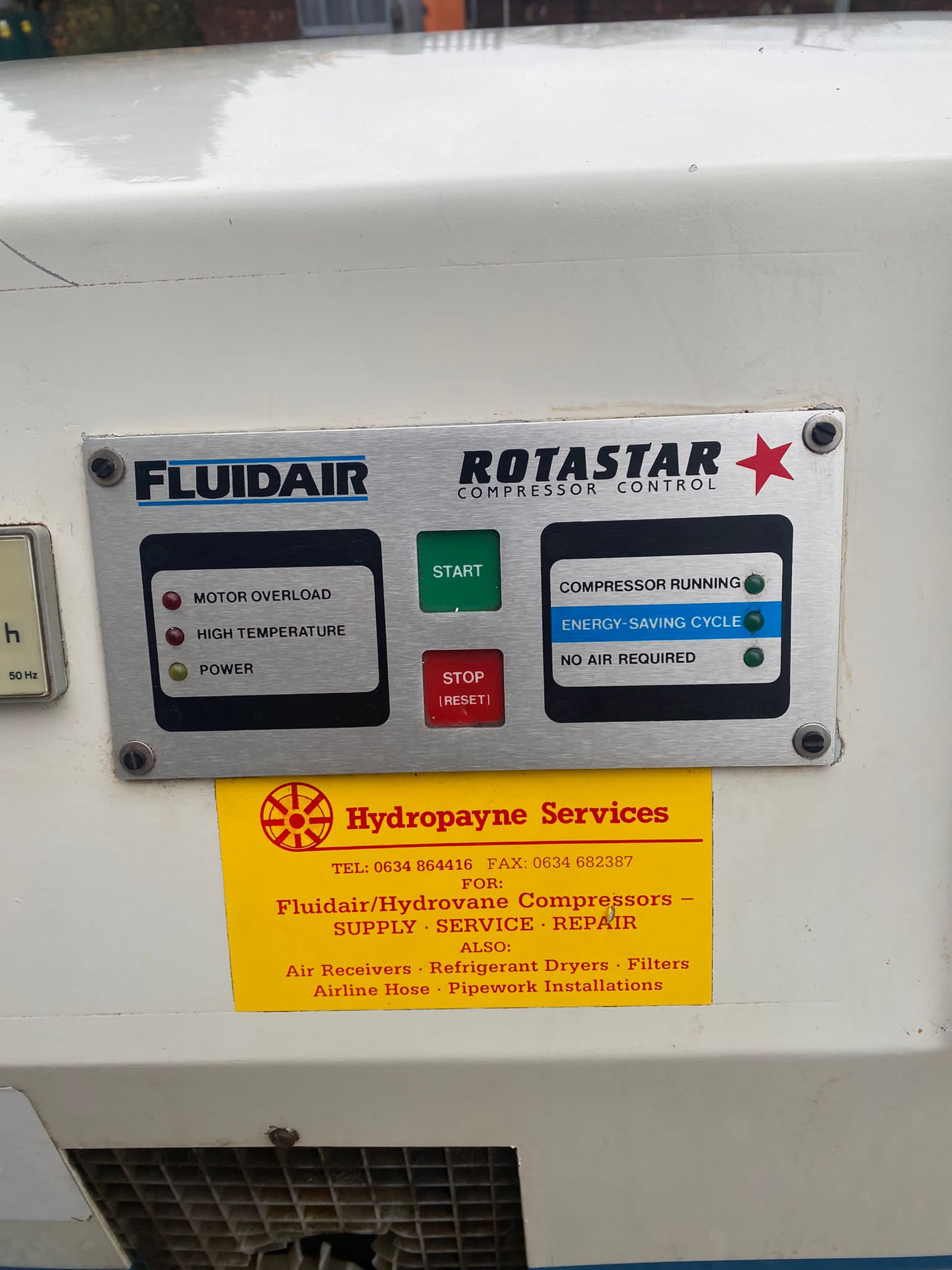 Fluidair Rotapak 20 Compressor