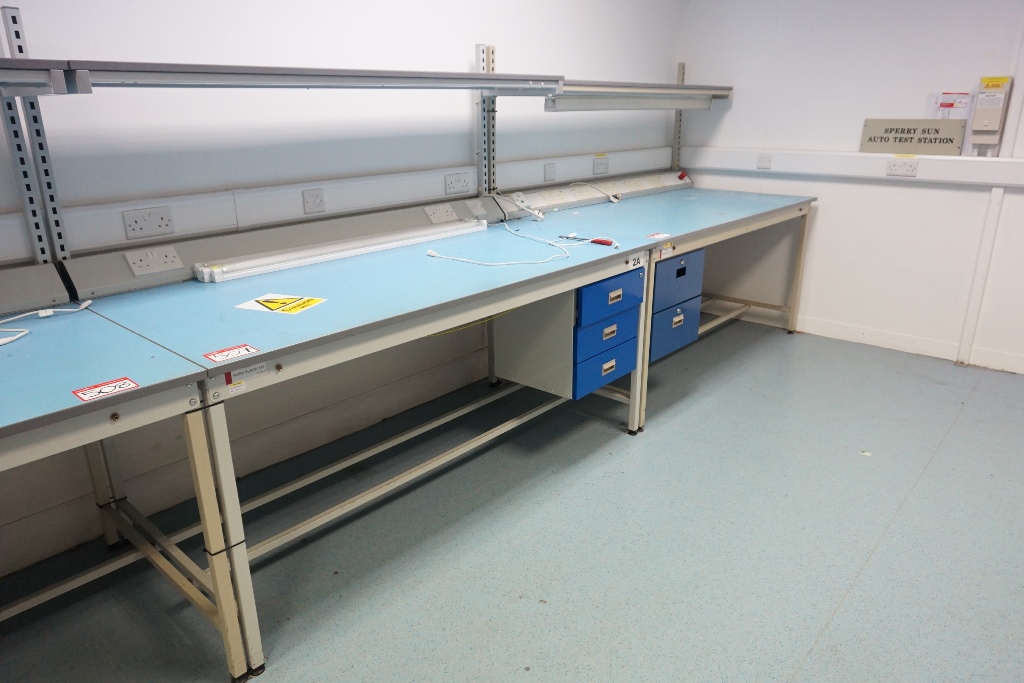 (2) Anti-static Work Benches