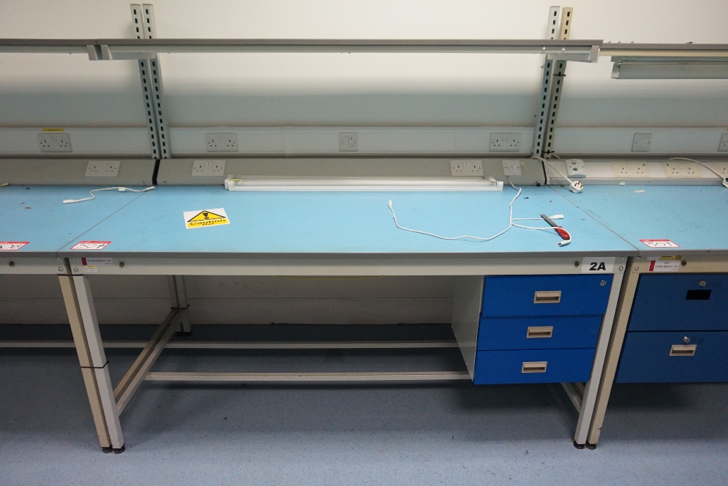 (2) Anti-static Work Benches