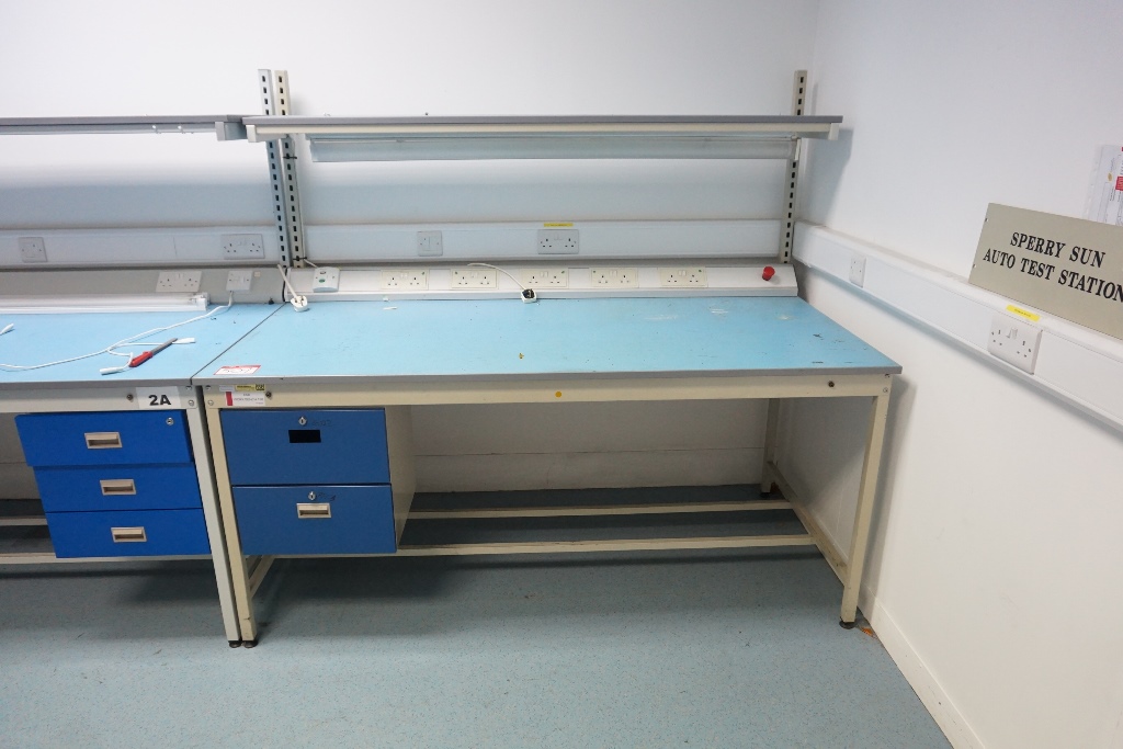 (2) Anti-static Work Benches