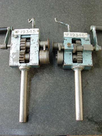 (2) Bench Top Swage & Jenny Machines