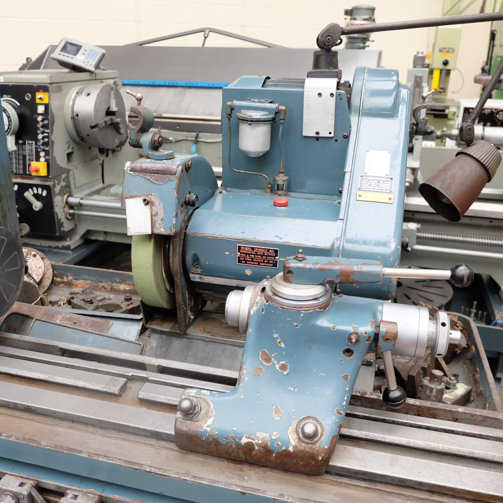 Jones & Shipman 1300 Universal Cylindrical Internal Toolroom Grinding ...