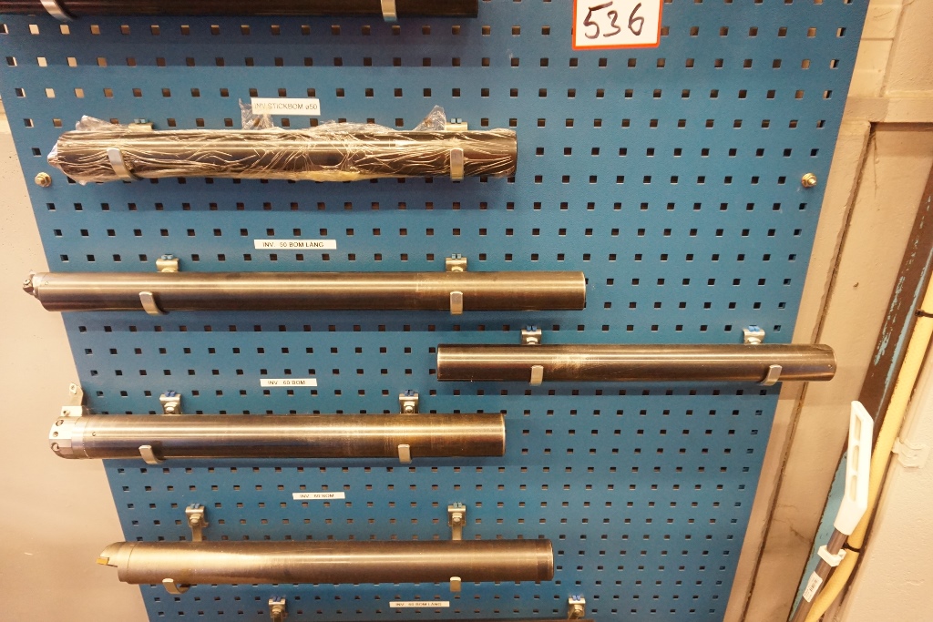 Rack with Qty of Anti-vibration Boring Bars