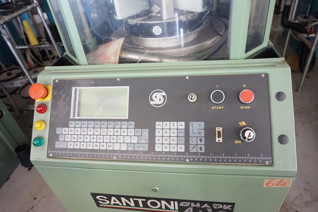 Santoni Shark 4J Hosiery Knitting Machine; 4" diameter; 132 Needle ...