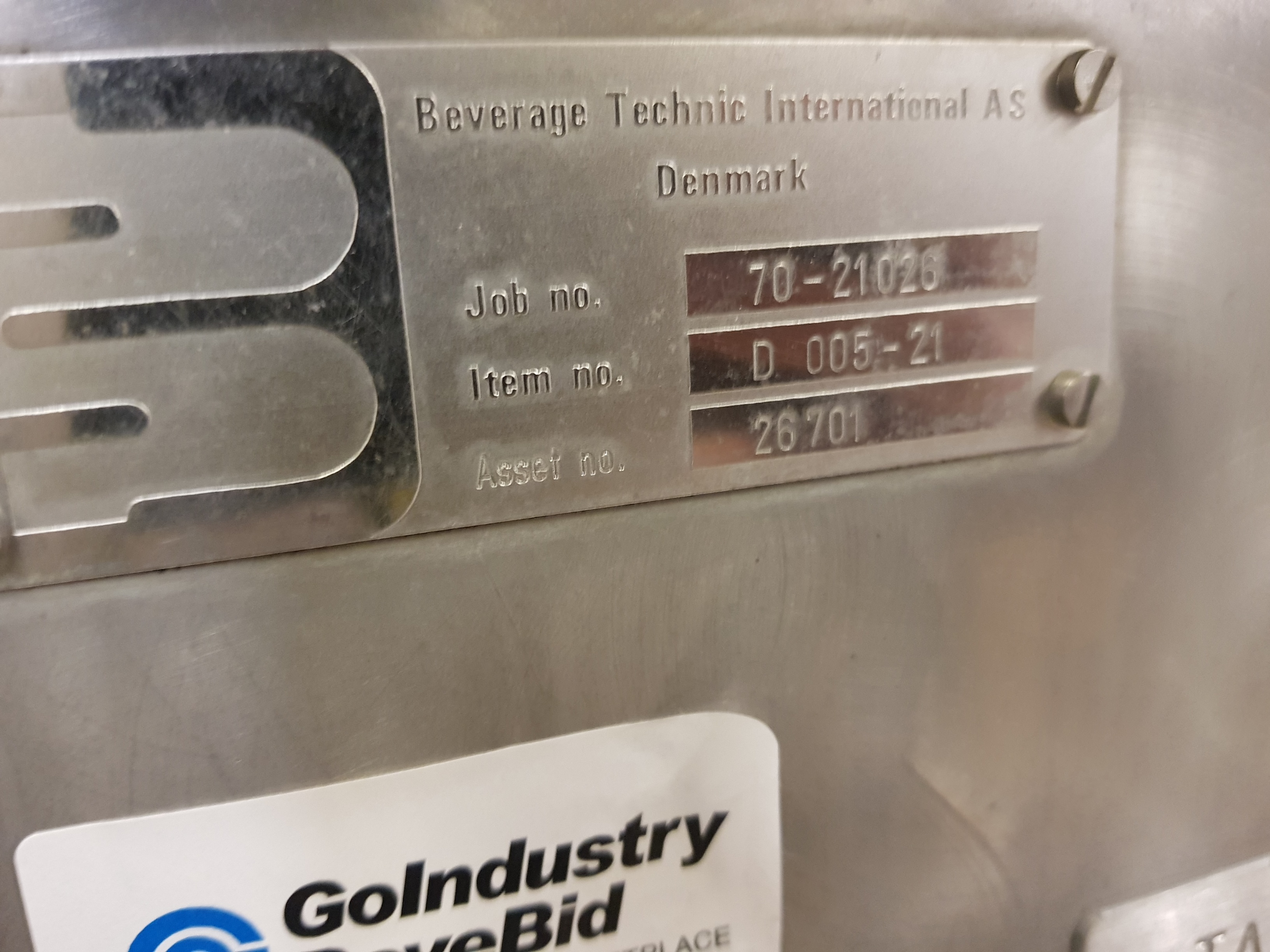 Beverage Technology CIP Flow plate