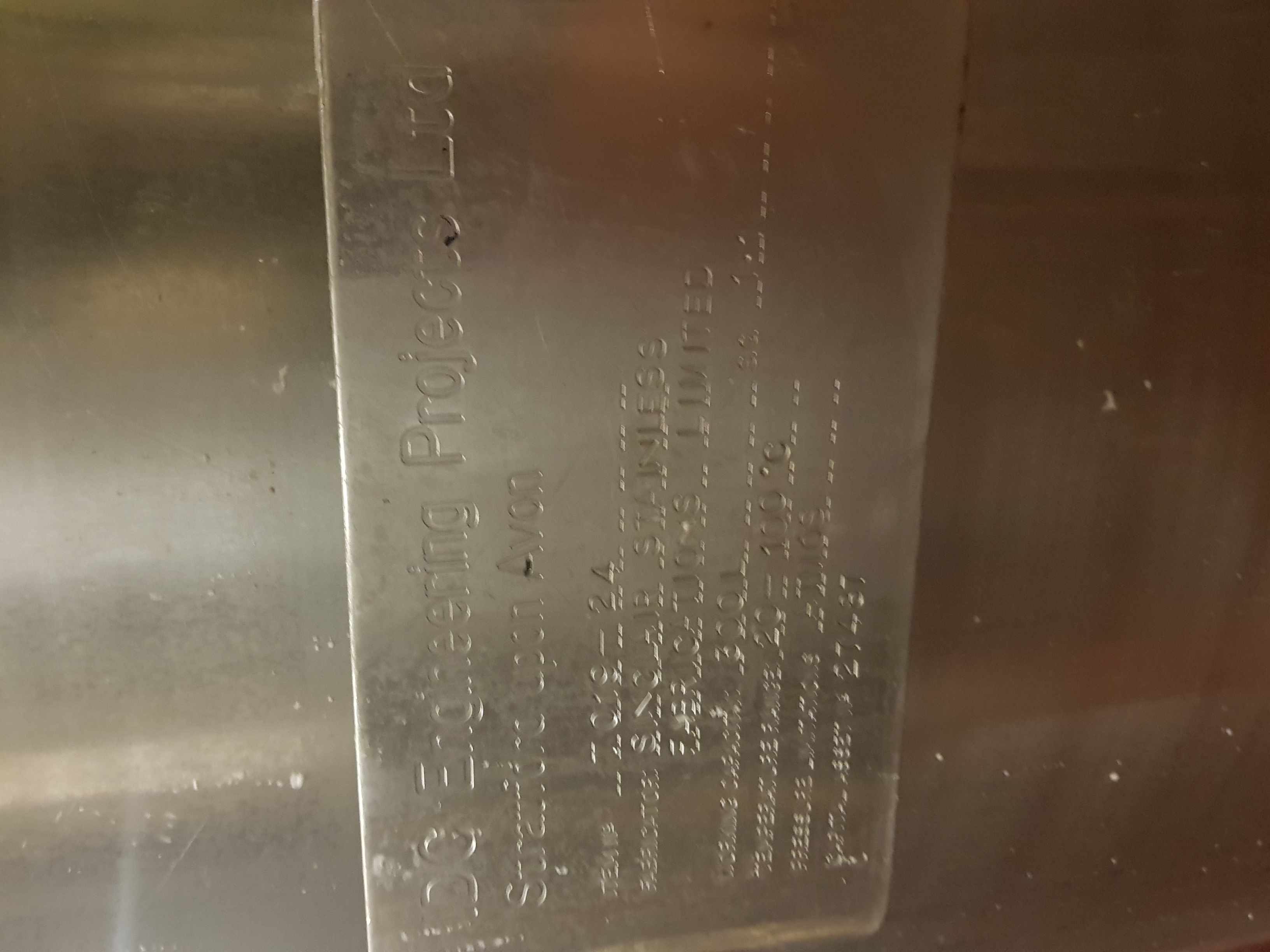 Sinclair Antifoam tank