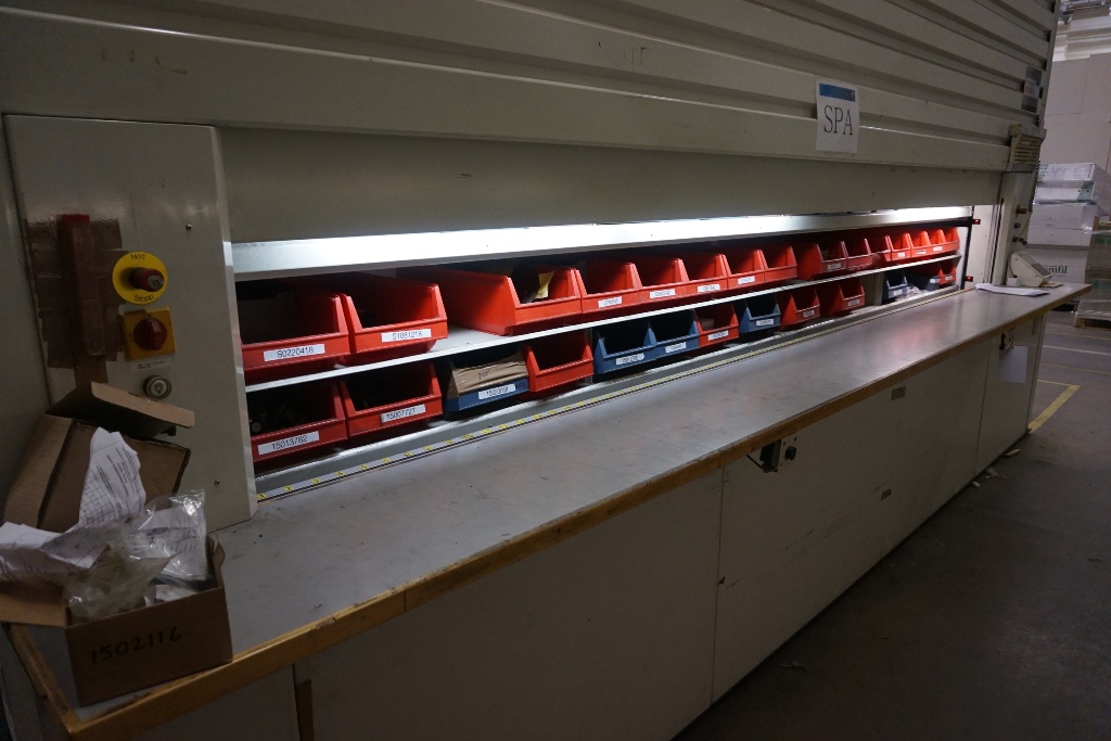 Constructor Vertical Parts Storage Carousel