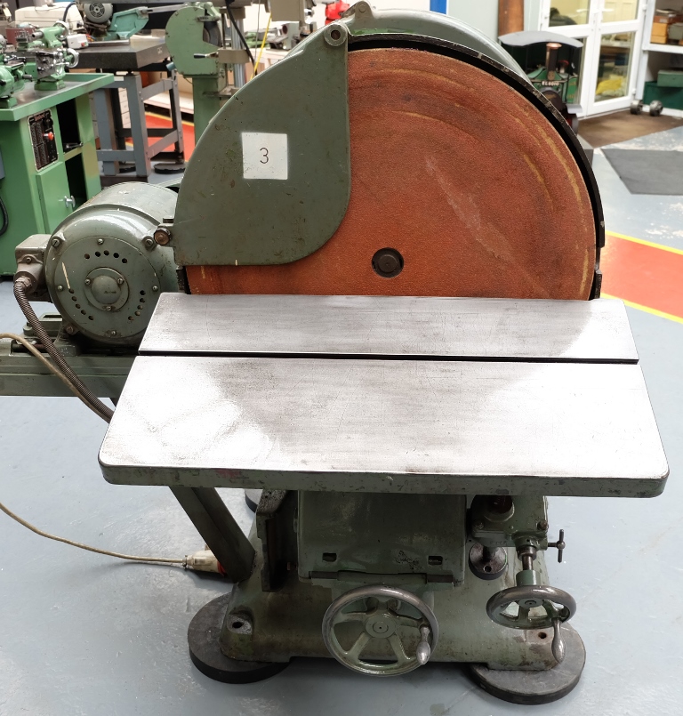 Wadkin Double Sided Heavy Duty Disk Sander
