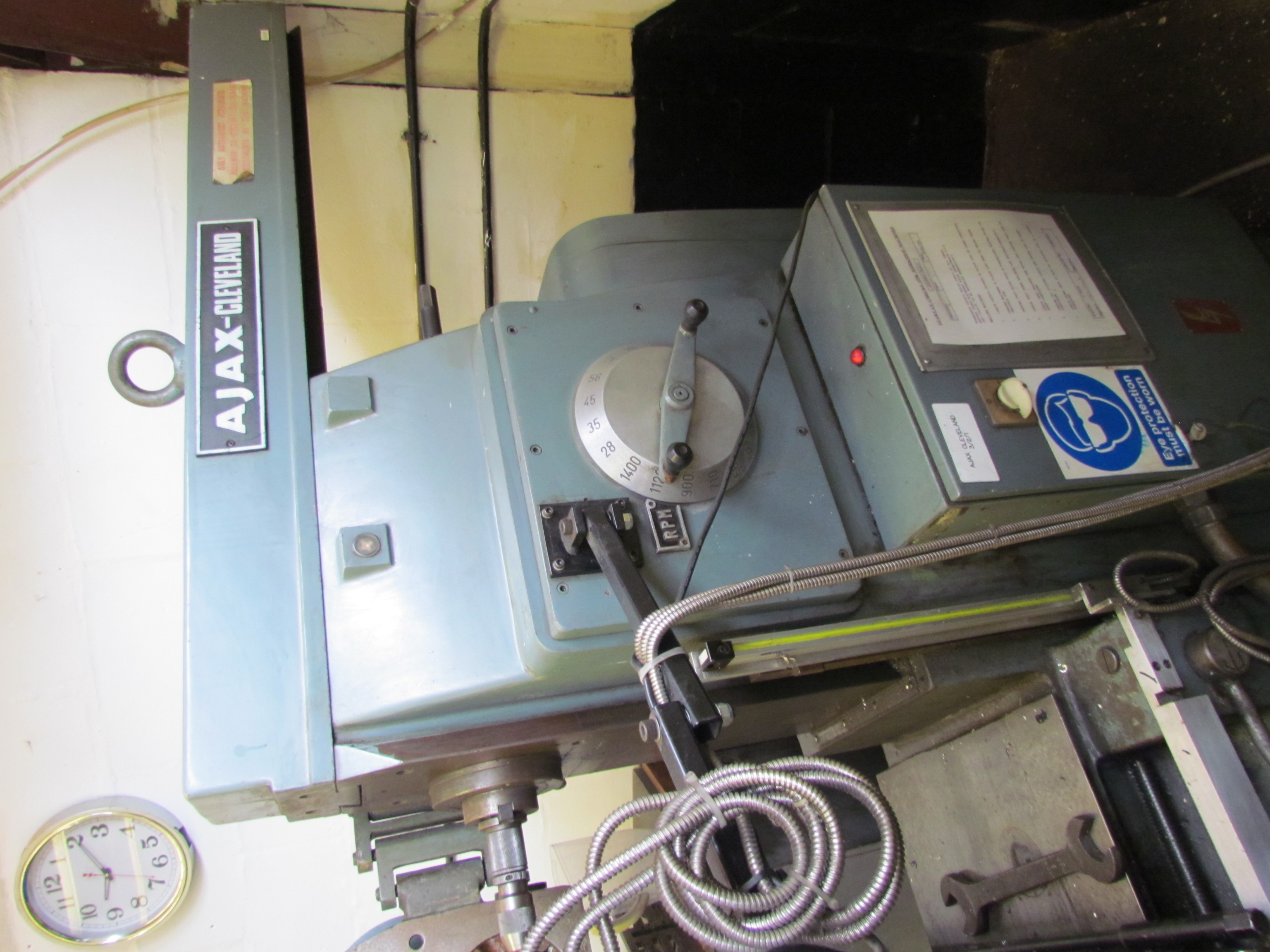 Ajax Cleveland No.2 Horizontal/Vertical Milling Machine