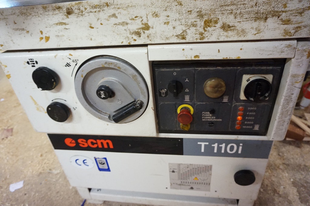 SCM T110i Tilting Spindle Moulder