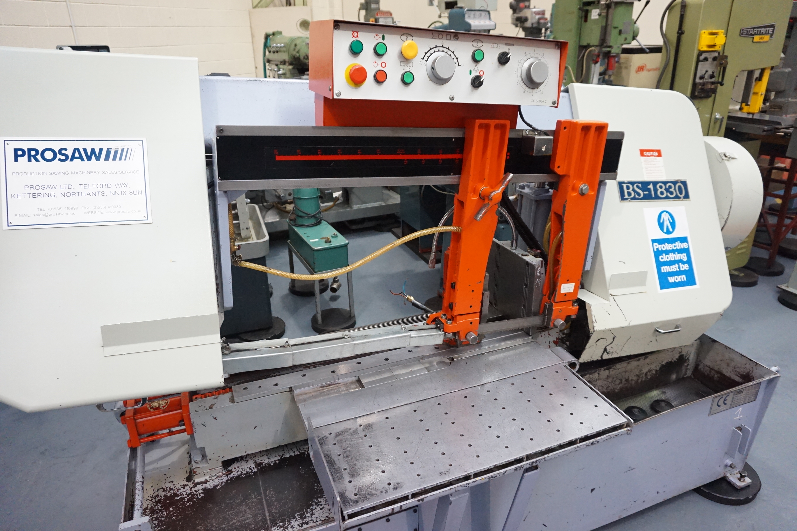 Prosaw Mega Type BS-1830 Semi Automatic Horizontal Bandsaw