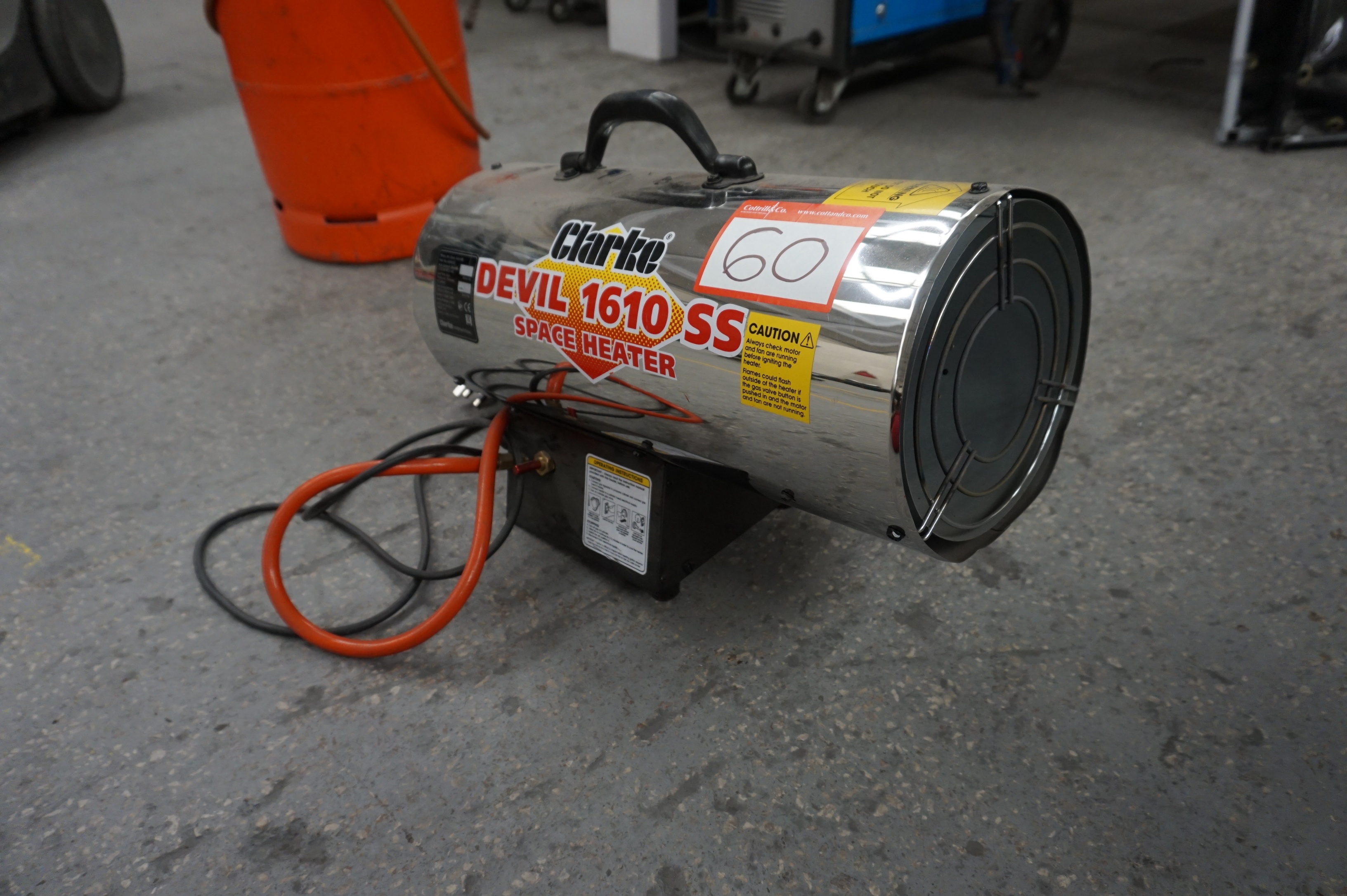 Clarke Devil 1610SS Space Heater