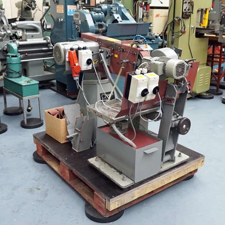 GS grit Flex Model GF-75 Centreless Band Facer