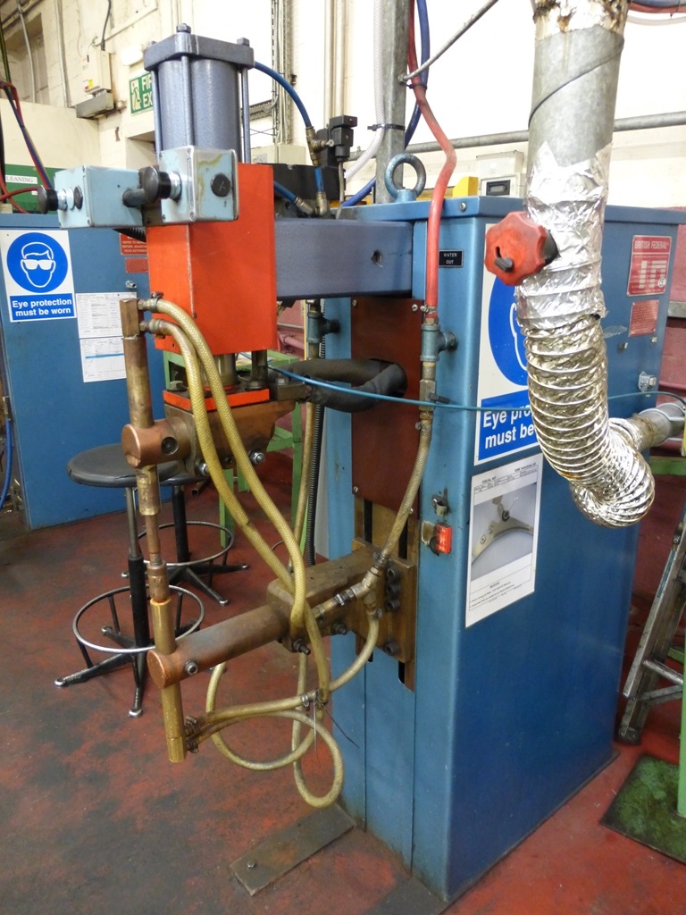 British Federal 63KVA Water Cooled Spot Welder