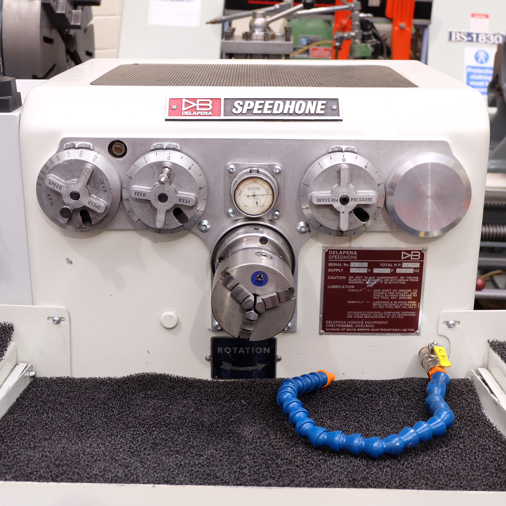 Delapena Speedhone Type EM Electronic Honing Machine