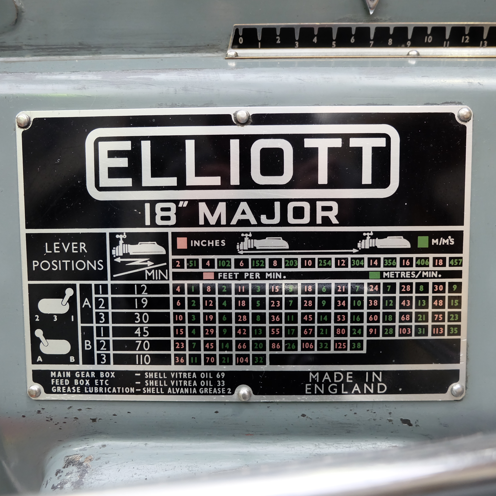 Elliott 18" Major Shaping & Slotting Machine