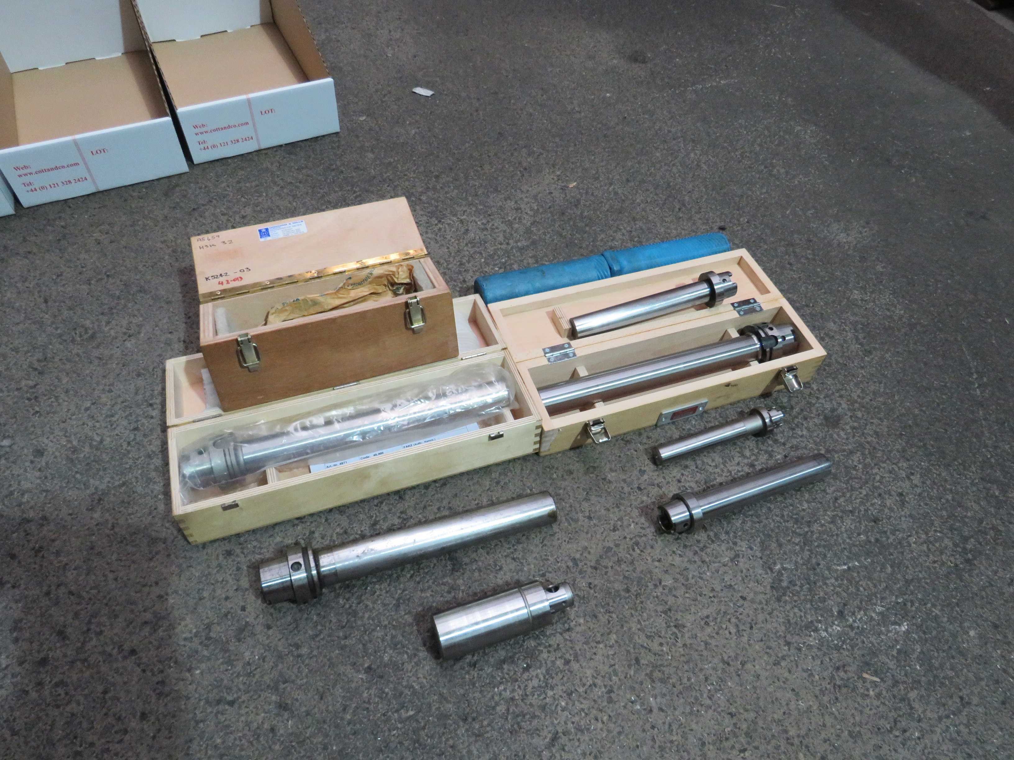 Qty of Various HSK Test Bars HSK 32, 50, 63