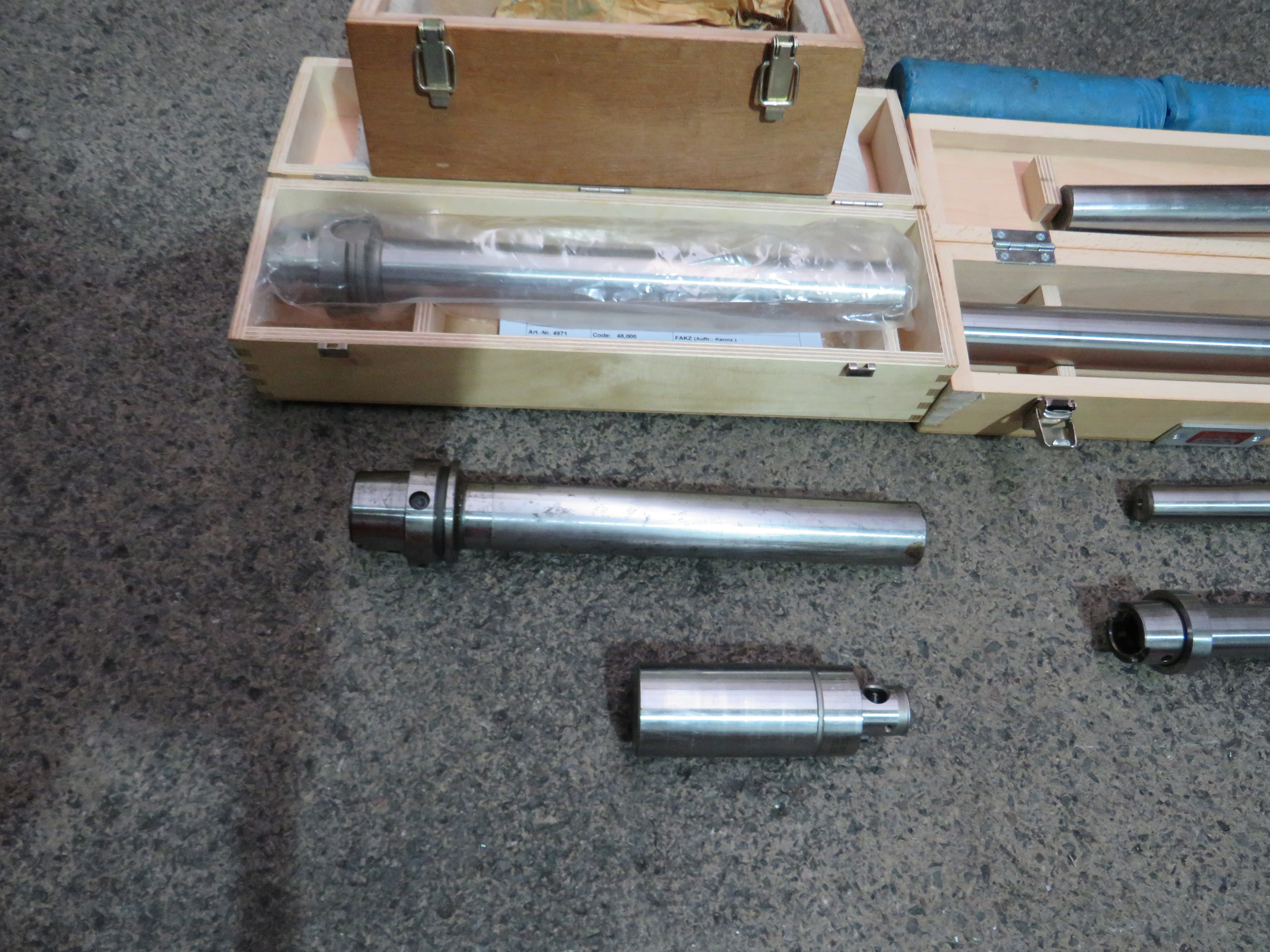 Qty of Various HSK Test Bars HSK 32, 50, 63