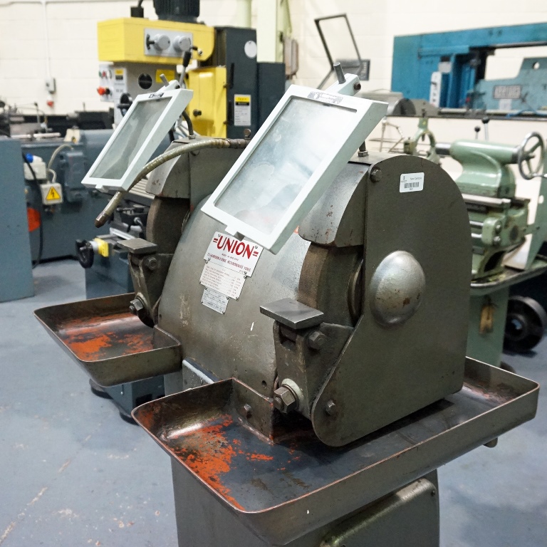 Union Type G12 Double Ended Pedestal Tool Grinder