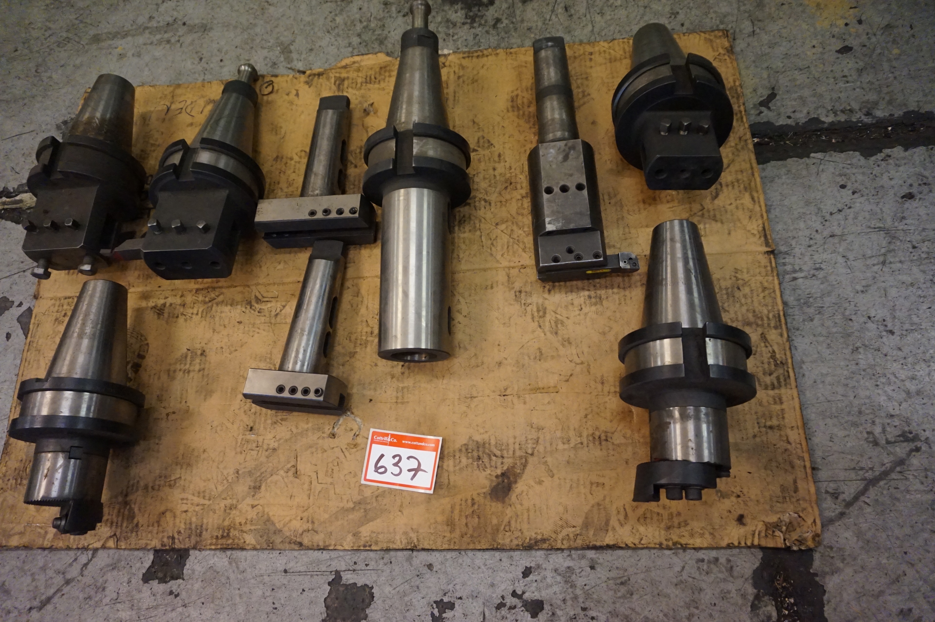 Qty of Morse Taper Tooling & ISO 60 Tooling