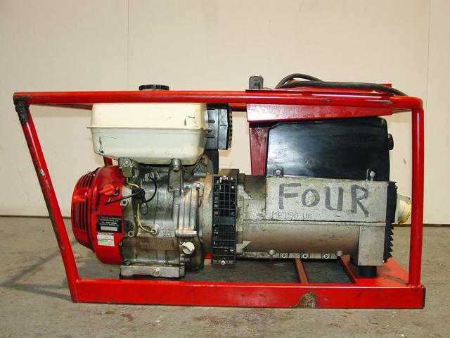 Spitfire XJ2000 Moble Welding Generator