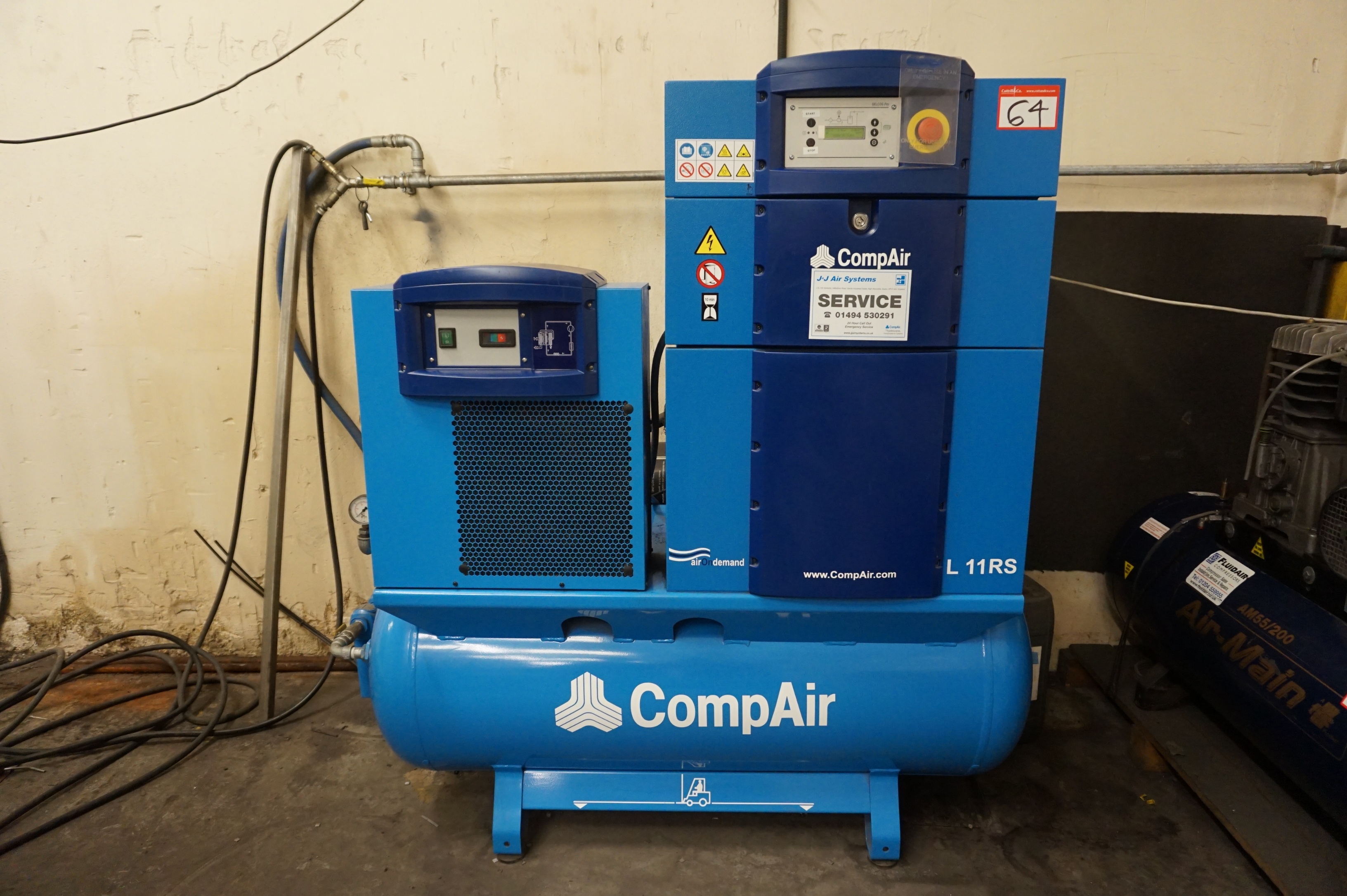 Compair L11RS Screw Type Air Compressor