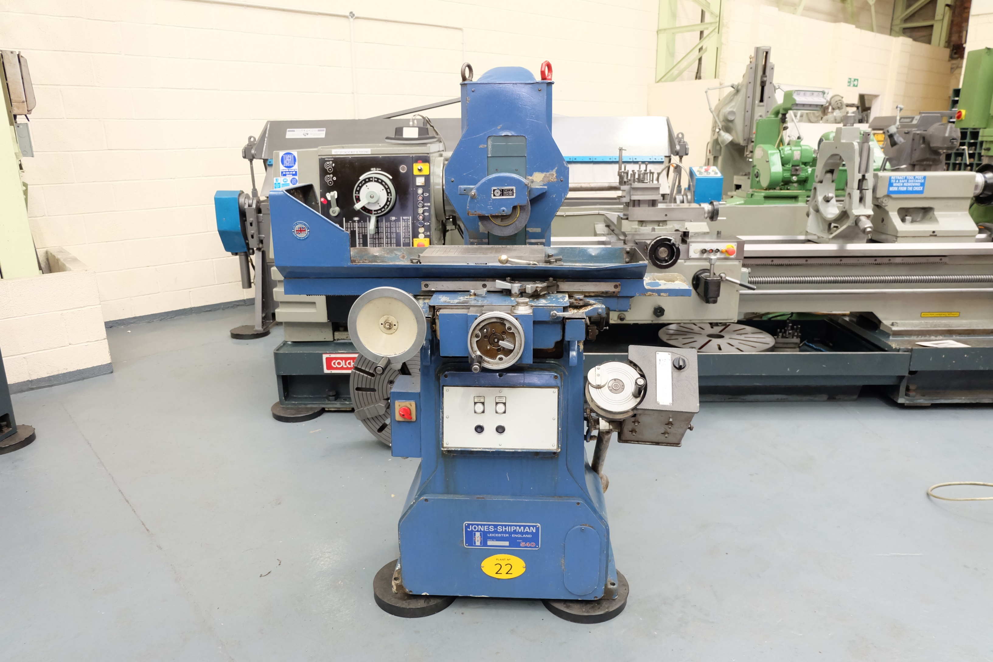 Jones & Shipman 540 Toolroom Surface Grinder