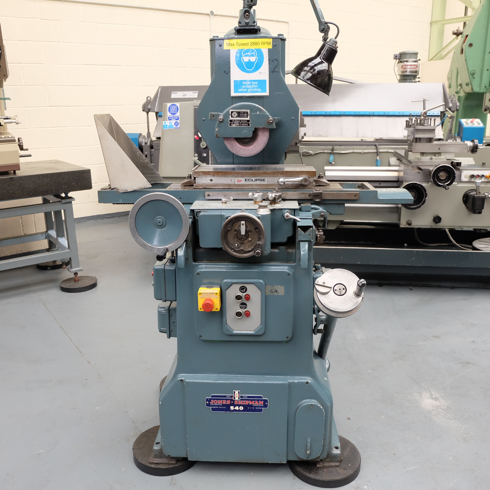 Jones & Shipman 540 Toolroom Surface Grinder
