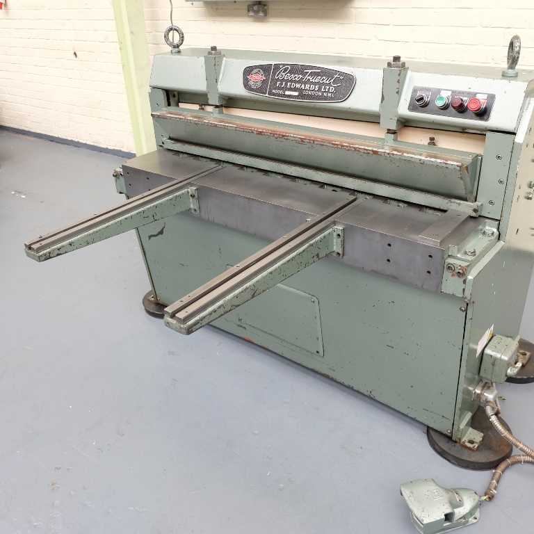Edwards Besco Truecut Type 408 Power Guillotine