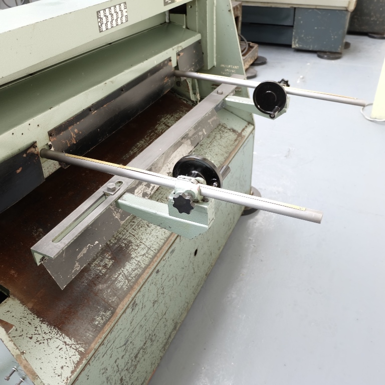 Edwards Besco Truecut Type 408 Power Guillotine