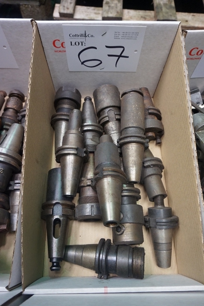 (4) Boxes of CAT 40 Tooling