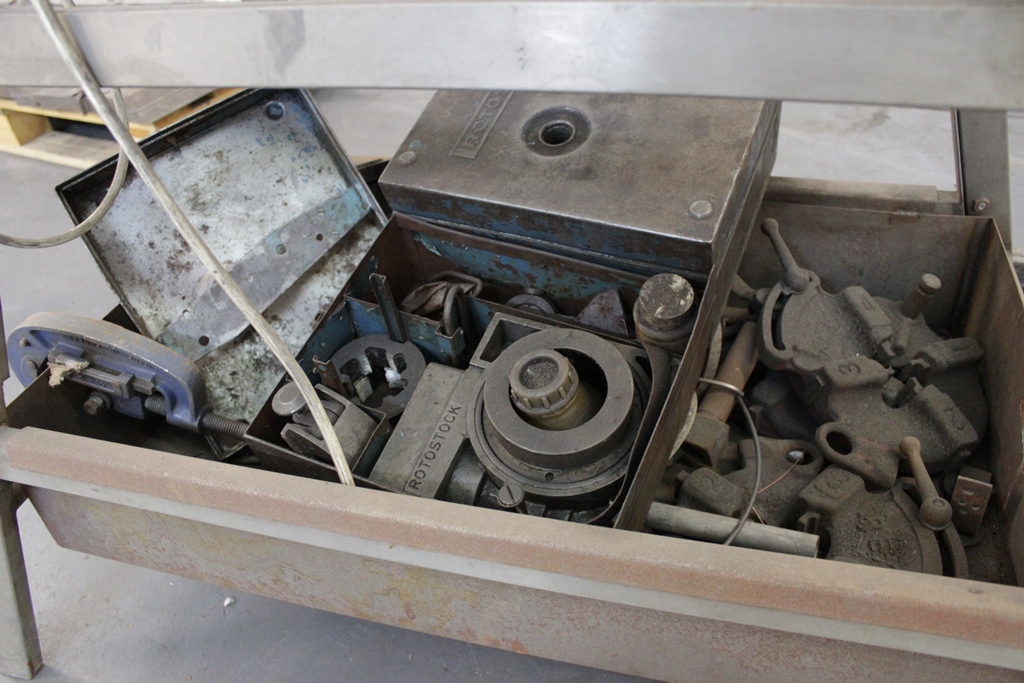 Rex Tool 50A Super Ego Pipe Threading Machine with Portable Stand and ...