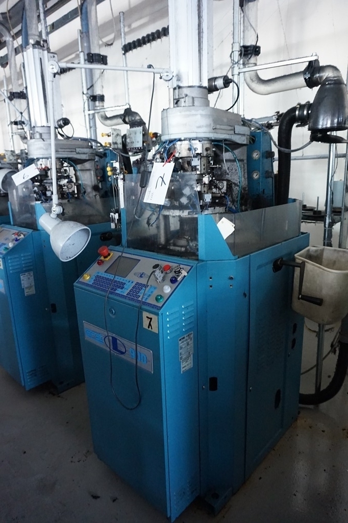 Lonati 900 Bravo 936 SER Hosiery Knitting Machine; 3 1/2" dia; 240 ...