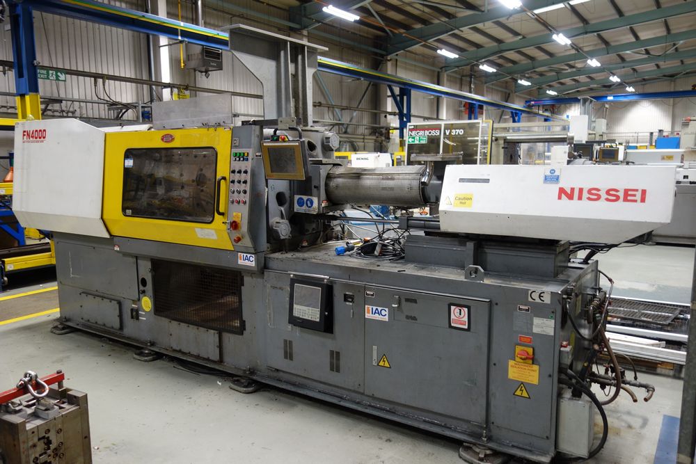 Nissei Model FN4000 180 Ton Injection Moulding Machine