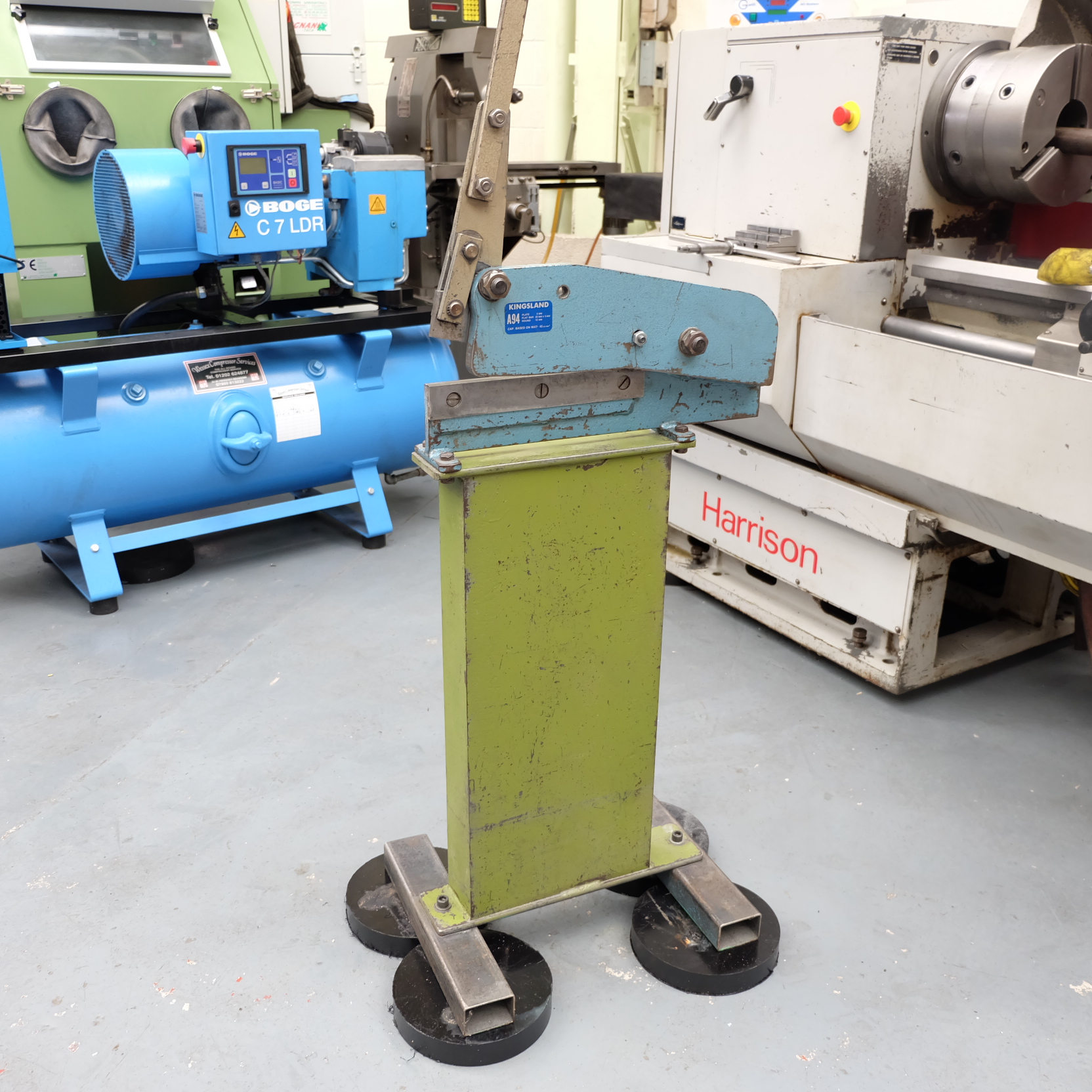 Kingsland Type A94 Sheet Metal Cropper/Guillotine
