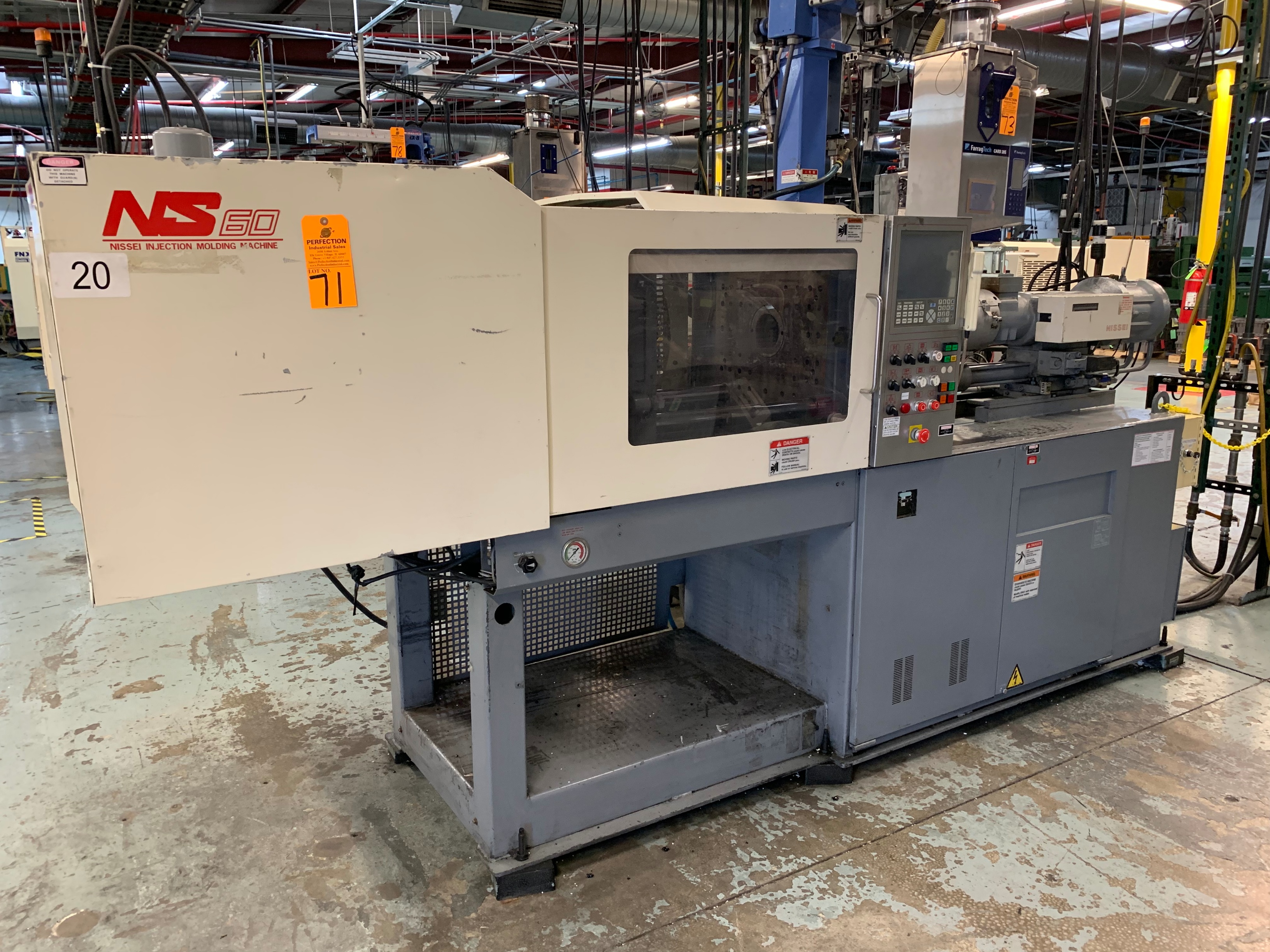 2003 NISSEI NS60-9A Injection Molding Machine
