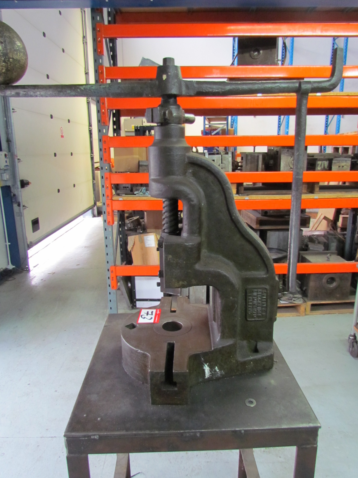 Sweeney & Blocksidge Fly Press