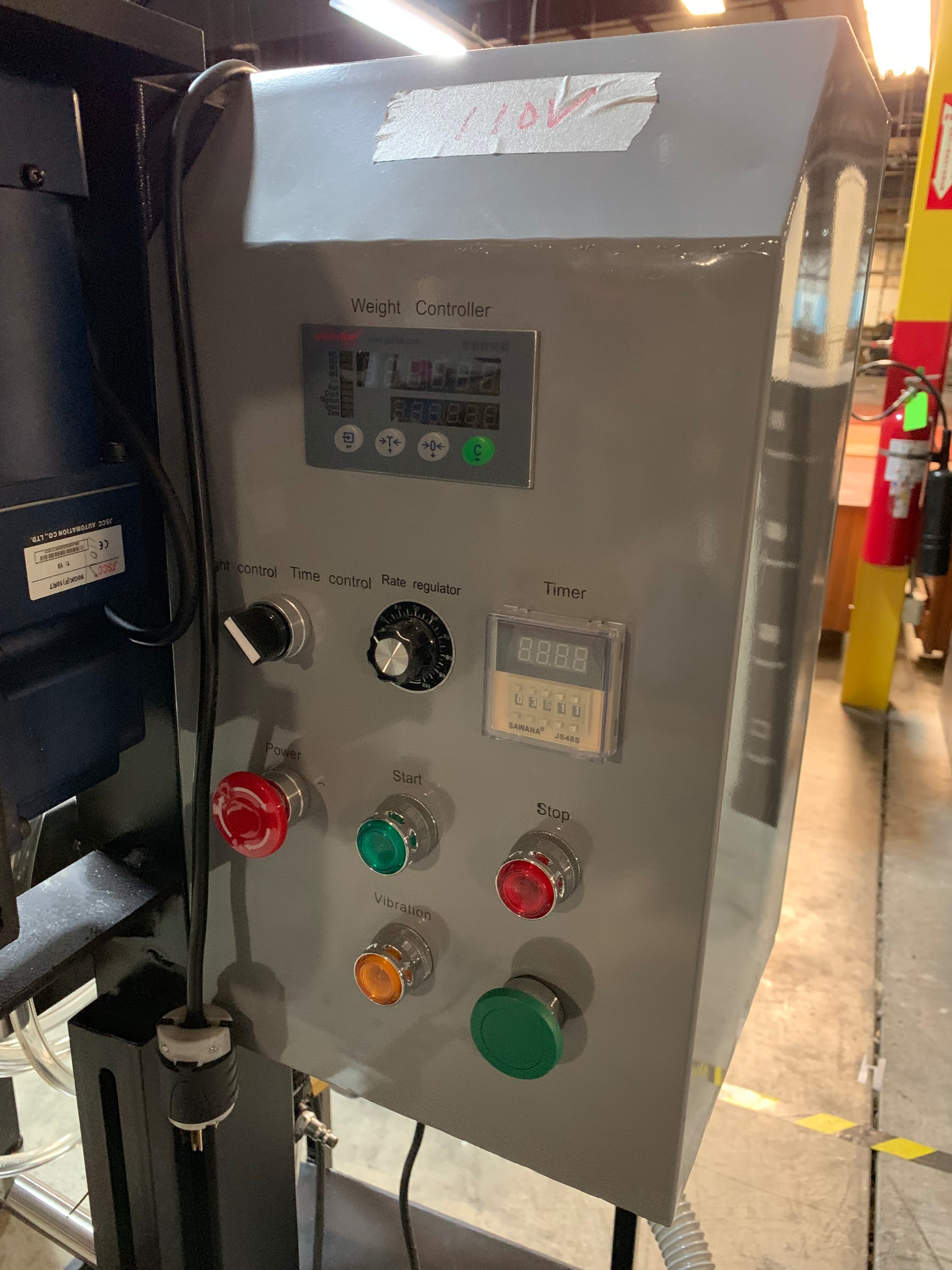 JSCC AUTOMATION Toner Auto-Filling Unit w/ Weight Controller and Rate ...