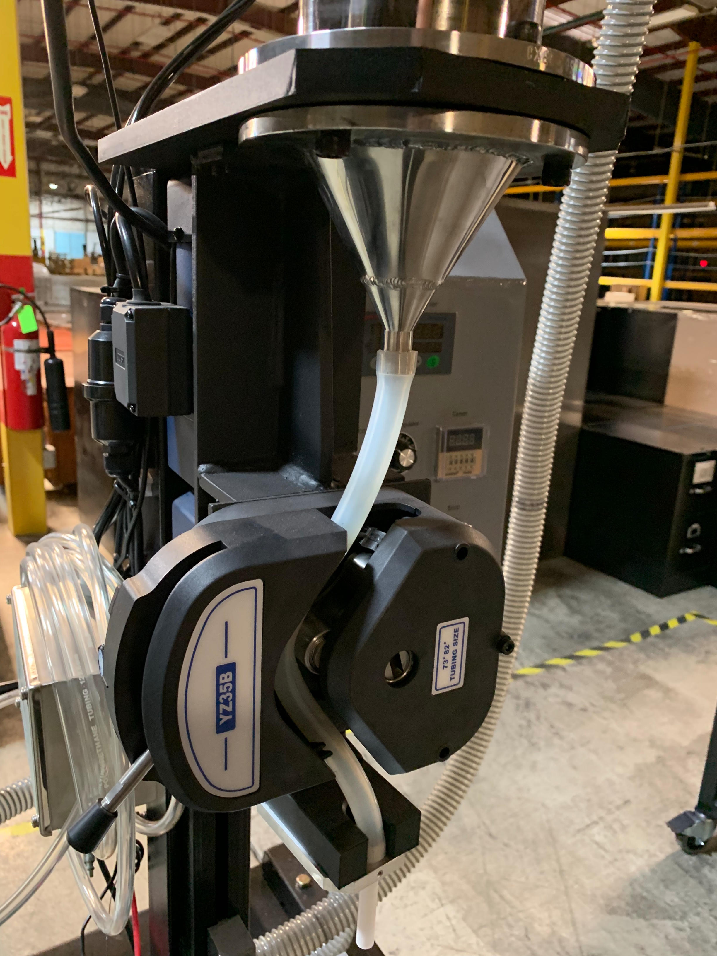 JSCC AUTOMATION Toner Auto-Filling Unit w/ Weight Controller and Rate ...