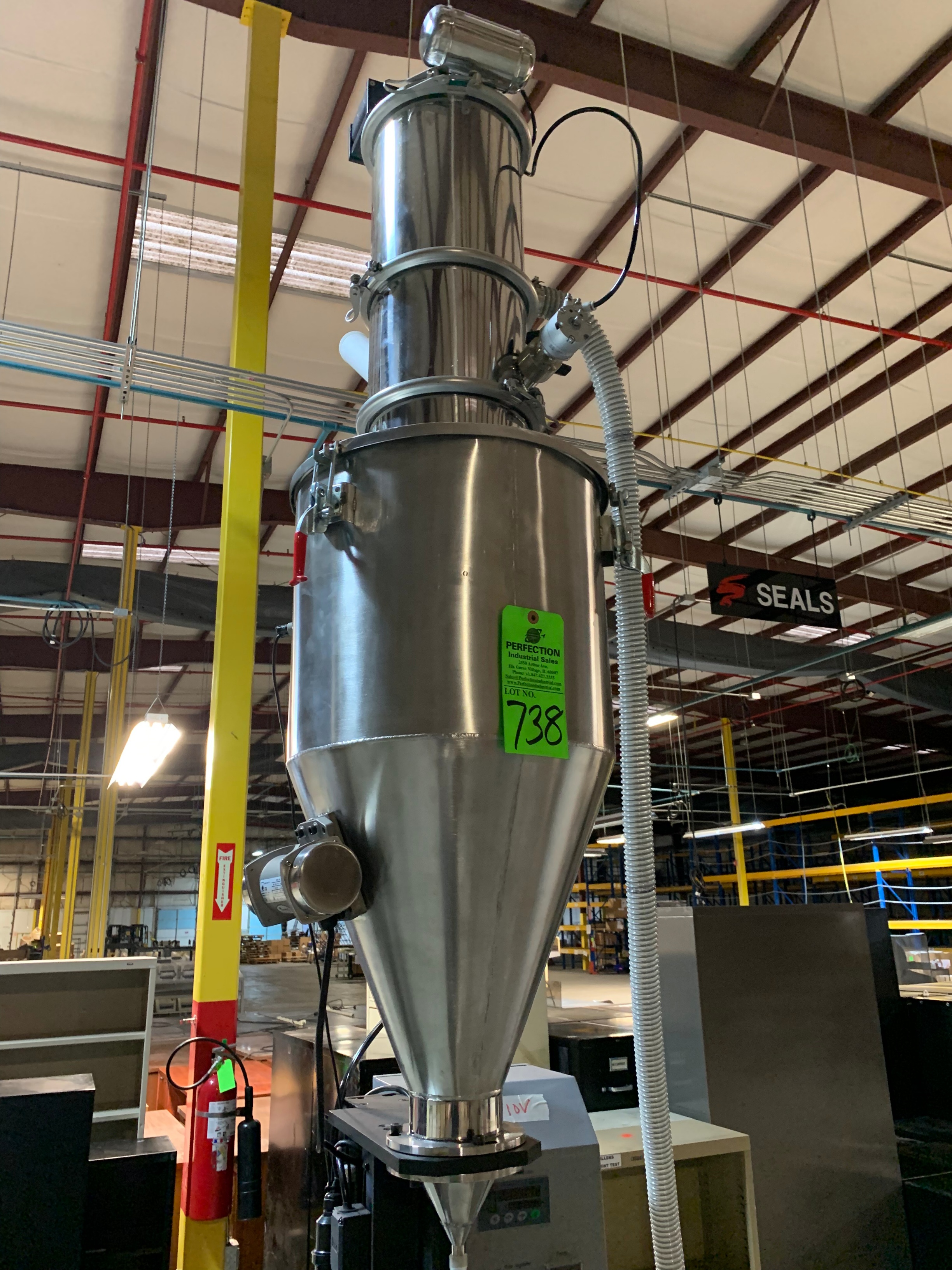 JSCC AUTOMATION Toner Auto-Filling Unit w/ Weight Controller and Rate ...